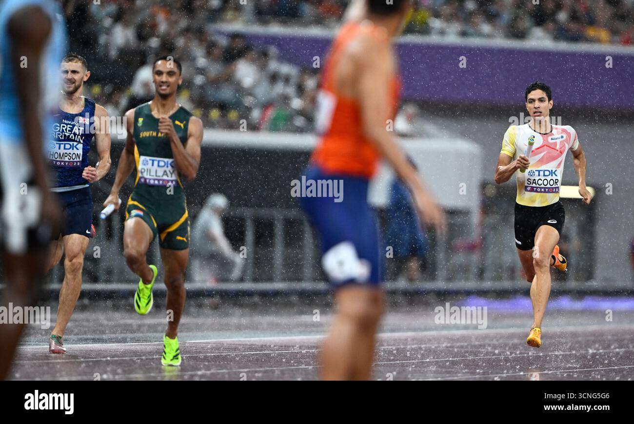 Belgian Jonathan Sacoor pictured in action during the final of the men ...