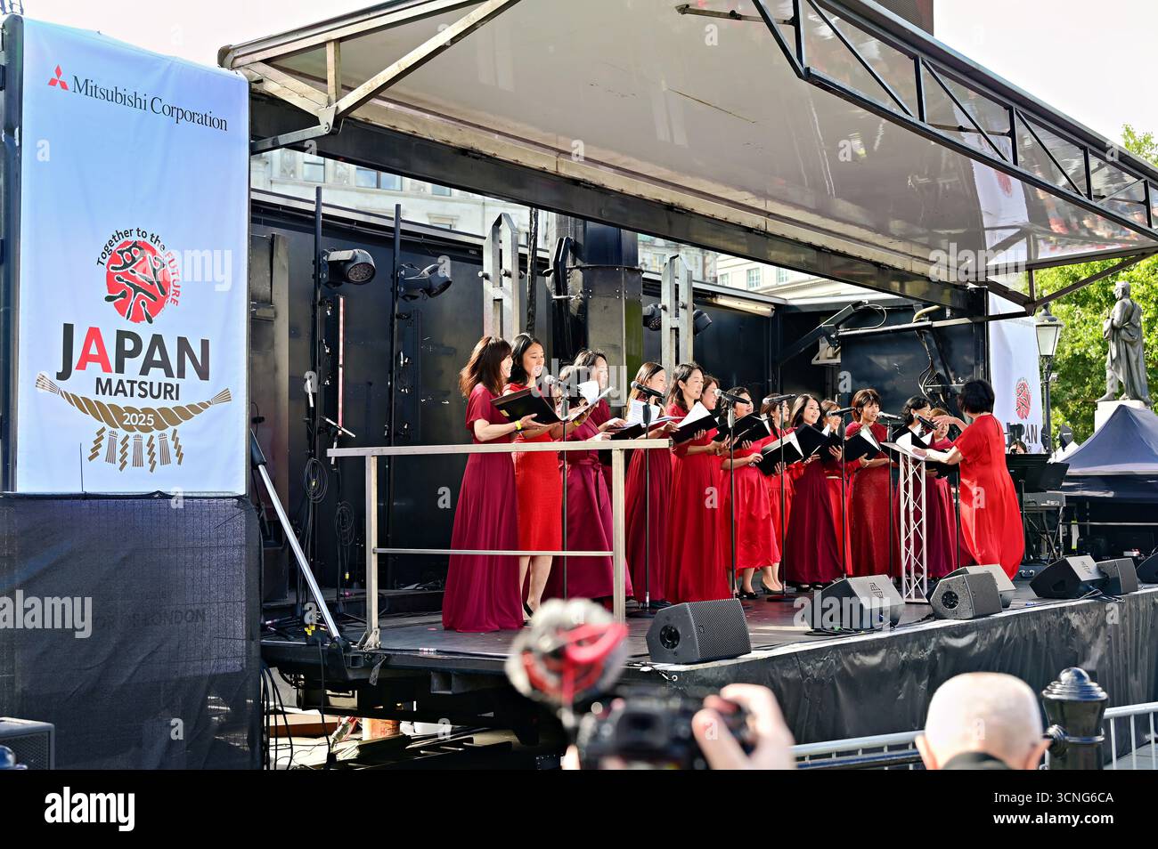 London, UK, 21st September 2025: Nippon Club Women’s Choir The Green ...