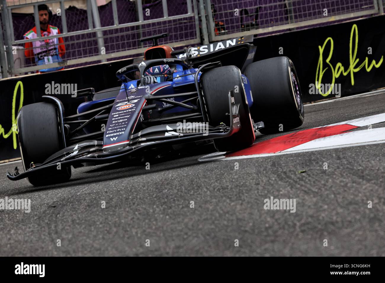 Alexander Albon (THA) Atlassian Williams Racing FW47. 21.09.2025 ...