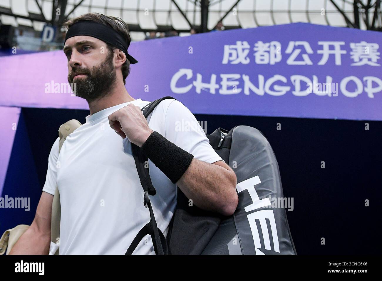 Chengdu, China PR. 21 September, 2025. Nikoloz Basilashvili during the ...