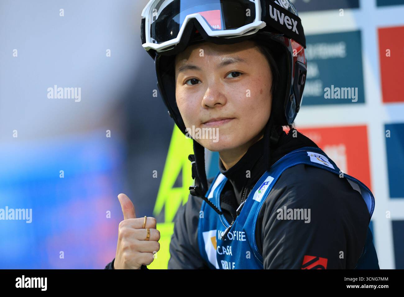 20th September 2025; Val di Fiemme, Italy; 2025 FIS Ski Jumping Large ...