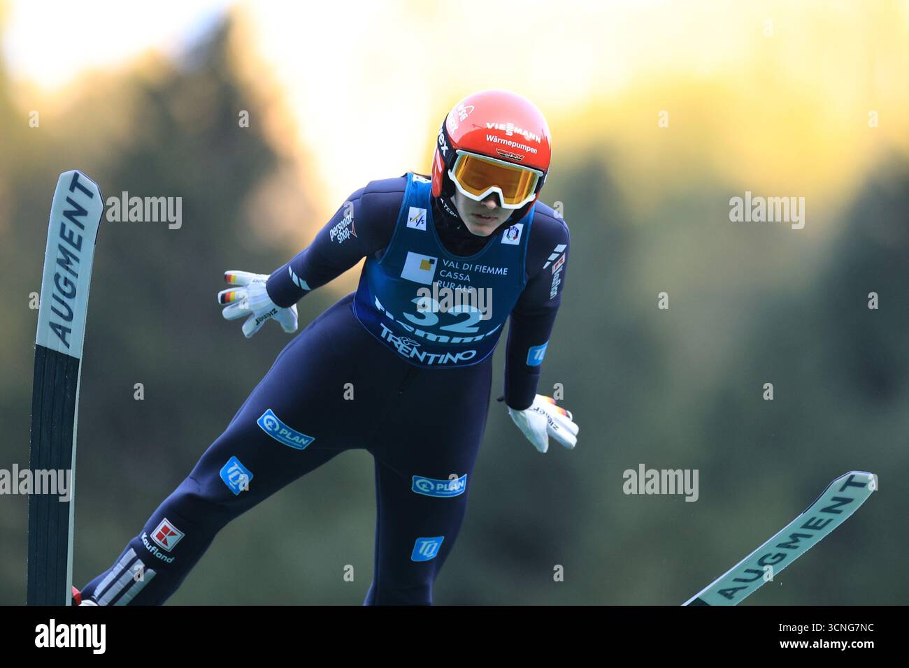 20th September 2025; Val di Fiemme, Italy; 2025 FIS Ski Jumping Large ...
