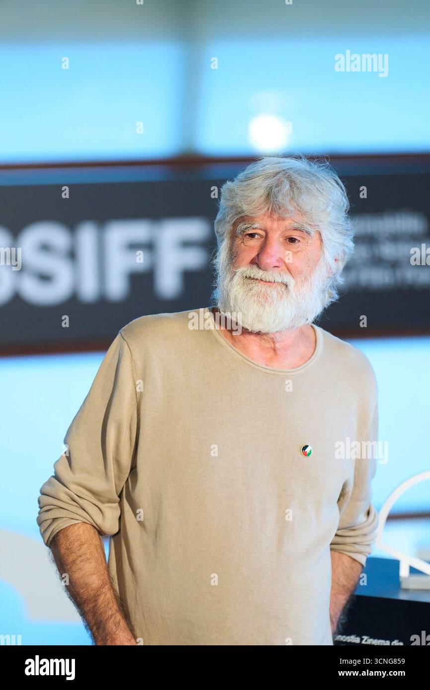 Kandido Uranga Araquistain attended 'Maspalomas' Photocall during 73rd ...