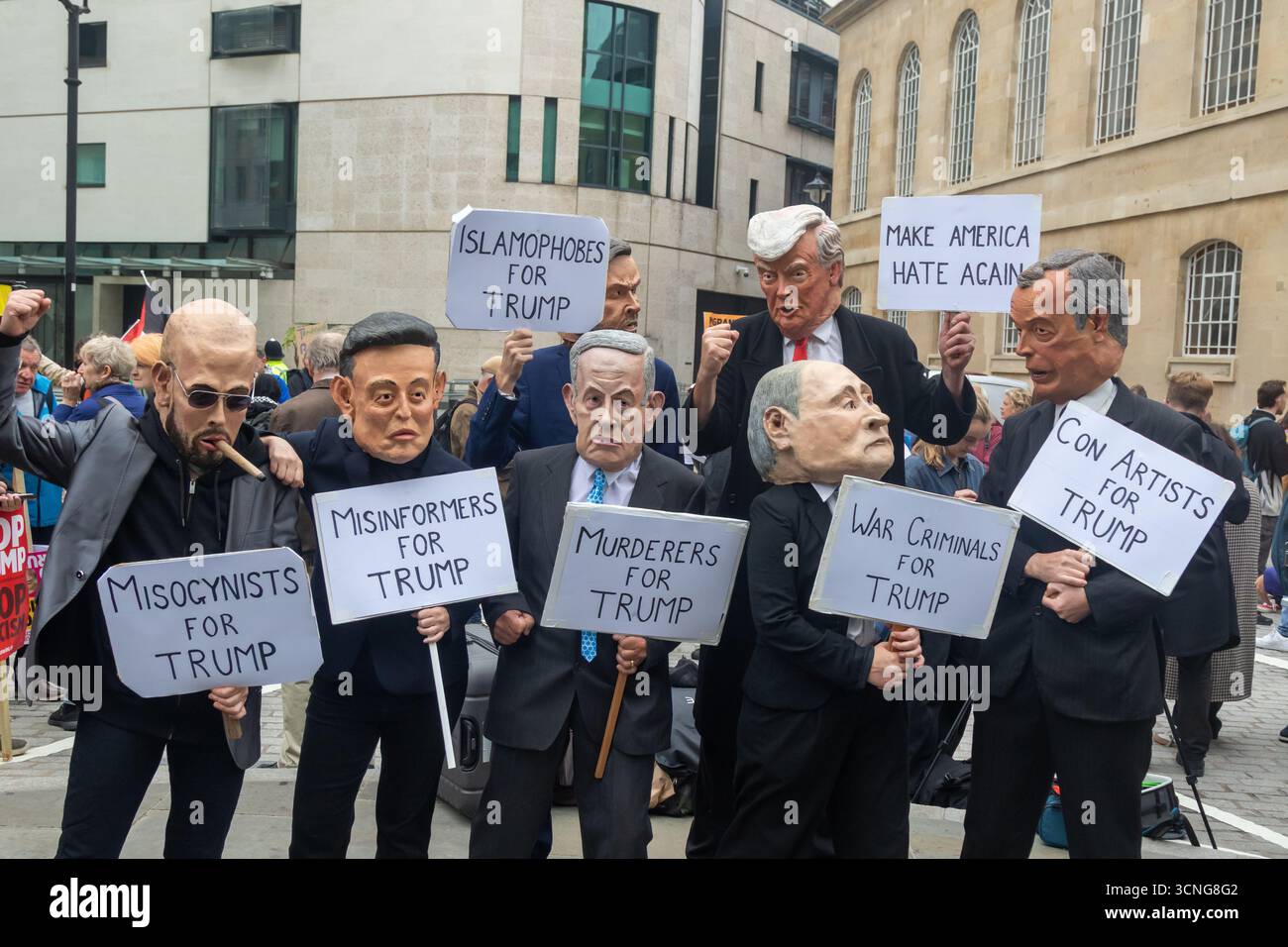 London, United Kingdom, September 17th 2025: The Stop Trump Coalition ...