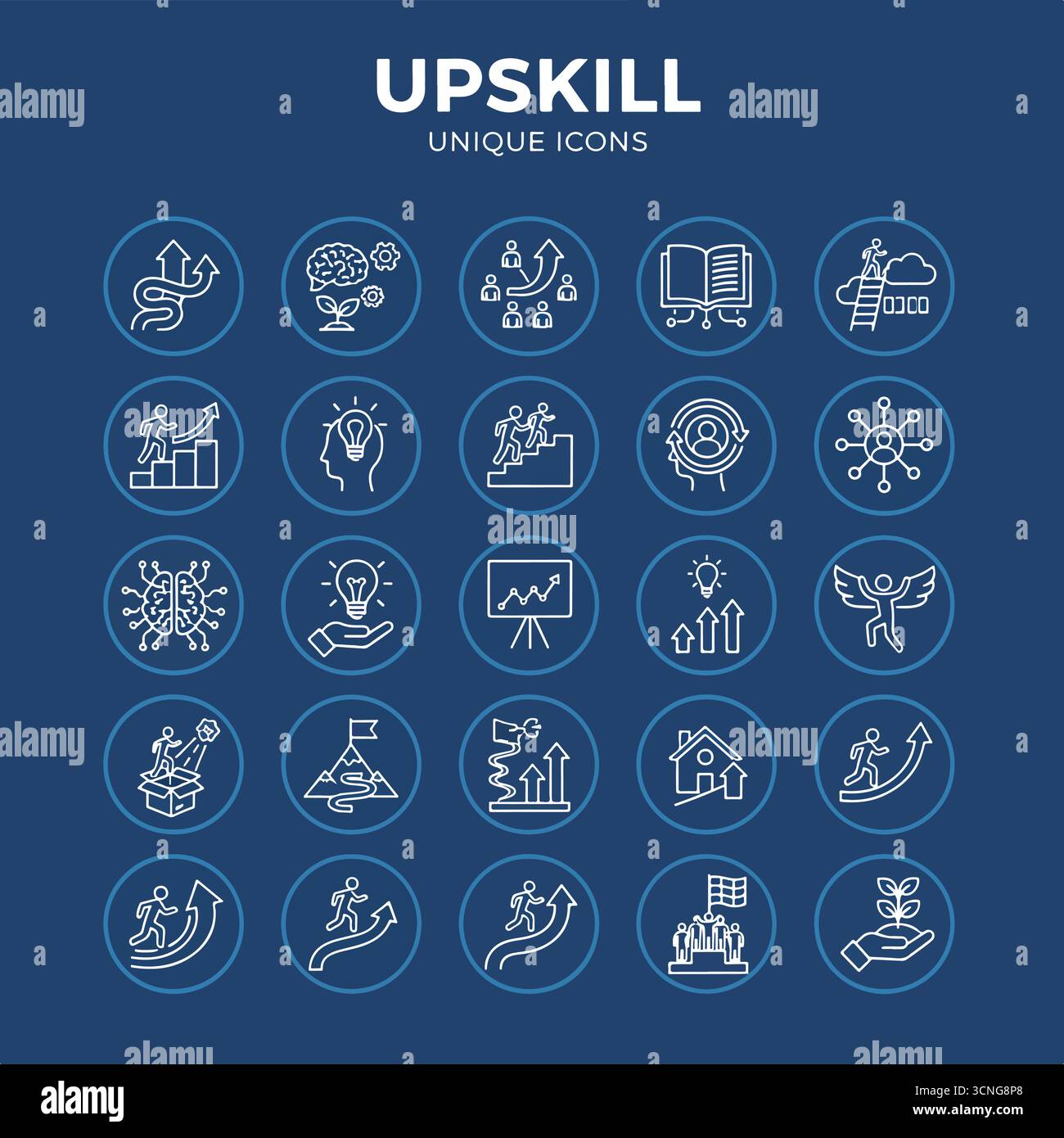 Icon career course Stock Vector Images - Alamy