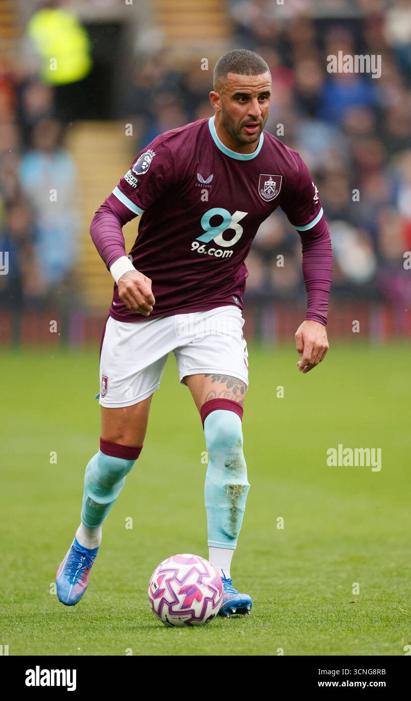 Burnley's Kyle Walker during the Premier League match at Turf Moor ...