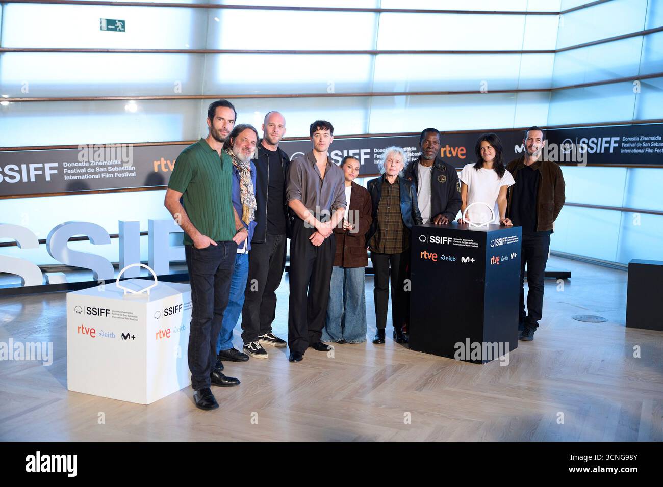 Claire Denis, Mia McKenna-Bruce, Isaach De Bankole, Tom Blyth attended ...