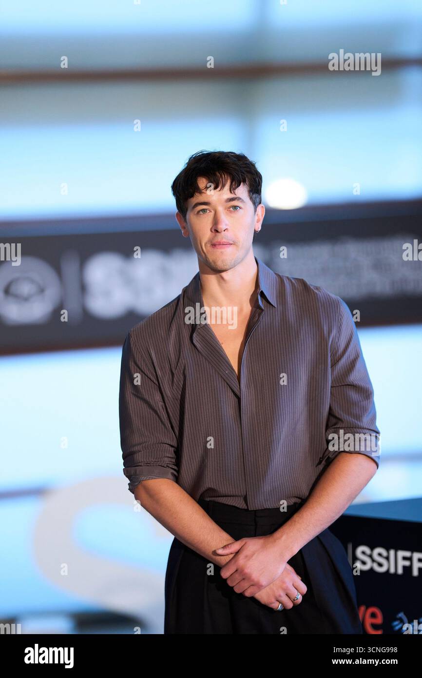 Tom Blyth attended 'Le Cri des Gardes / The Fence' Photocall during ...