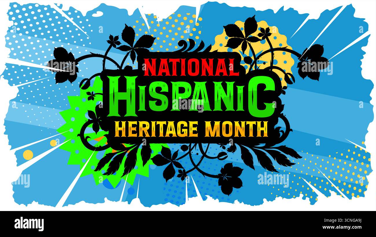 National hispanic heritage month banner Stock Vector Image & Art - Alamy