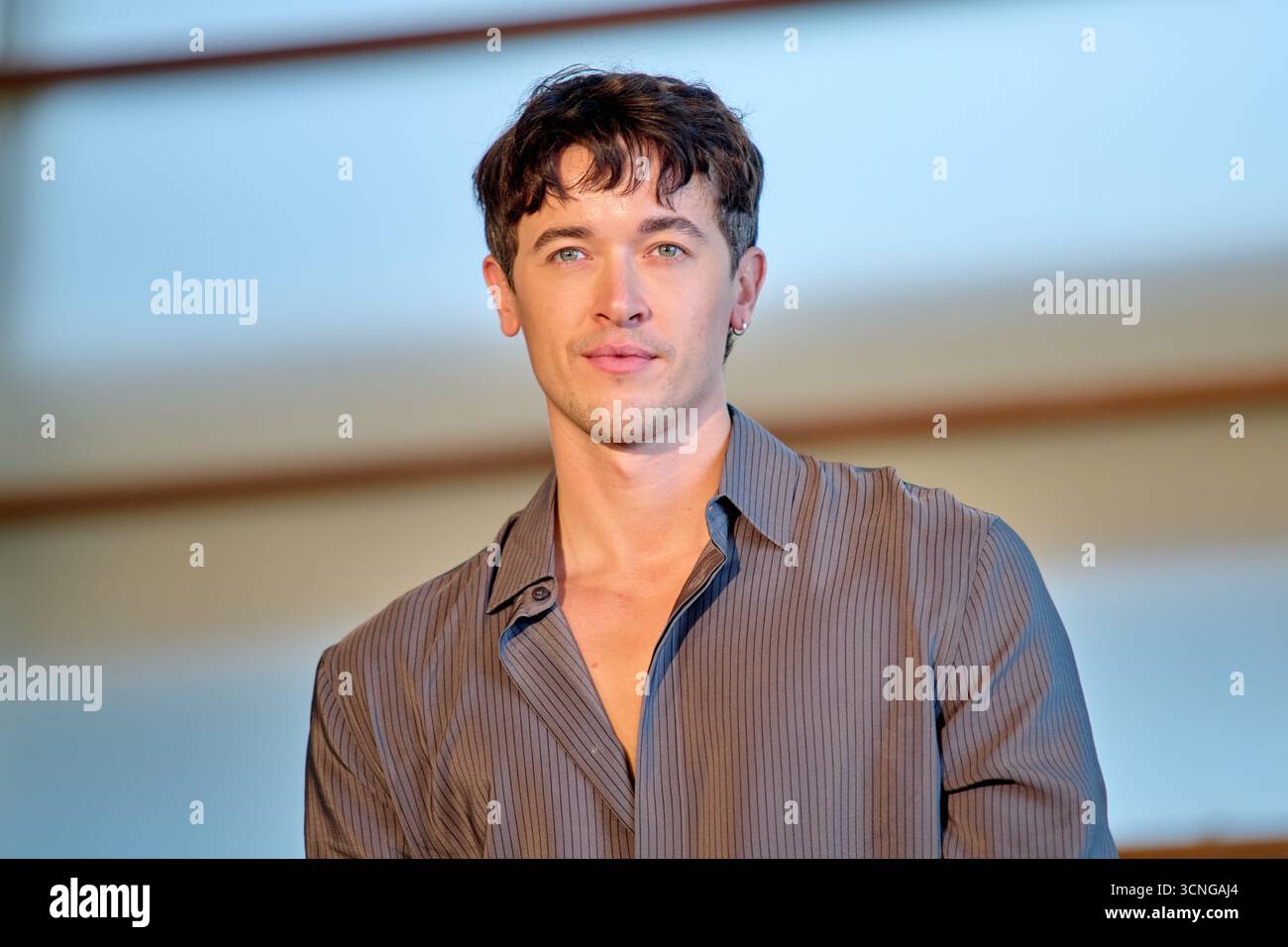 Tom Blyth attends the photocall for the film ''Le Cri Des Gardes ...