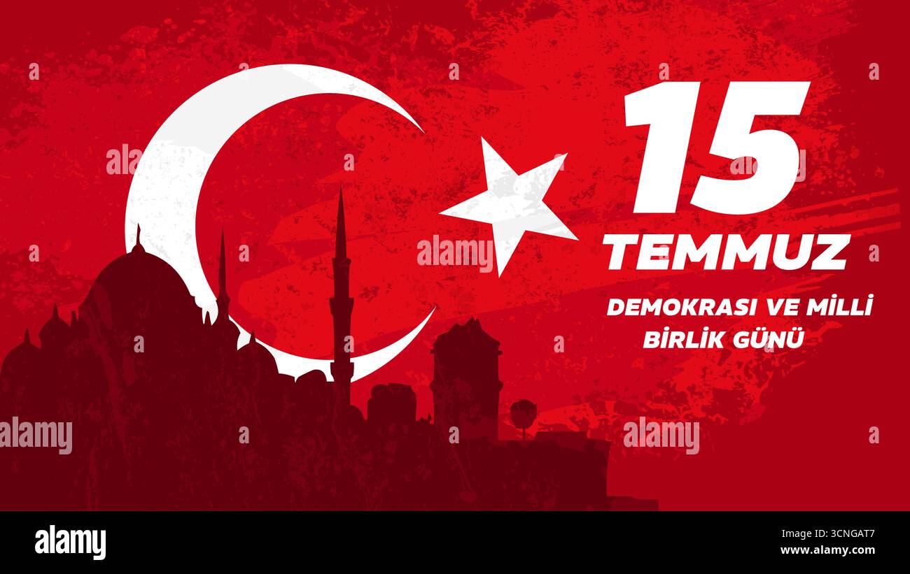 15 temmuz demokrasi ve hi-res stock photography and images - Alamy
