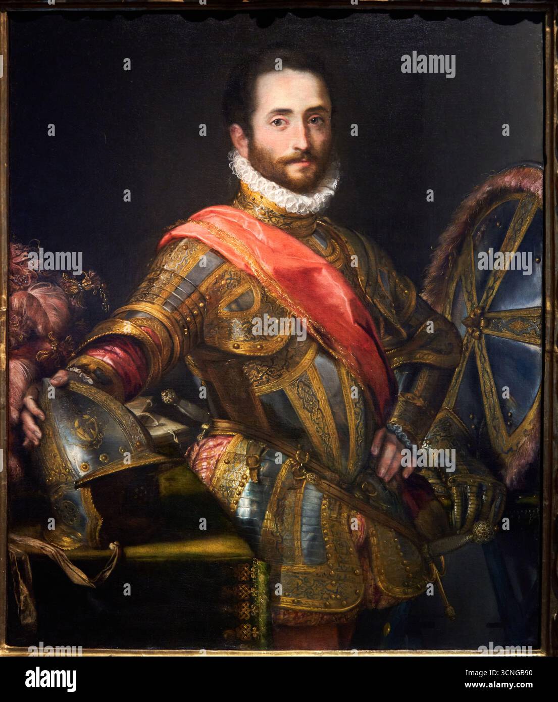 Portrait of Francesco Maria II della Rovere, 1572, oil on canvas ...
