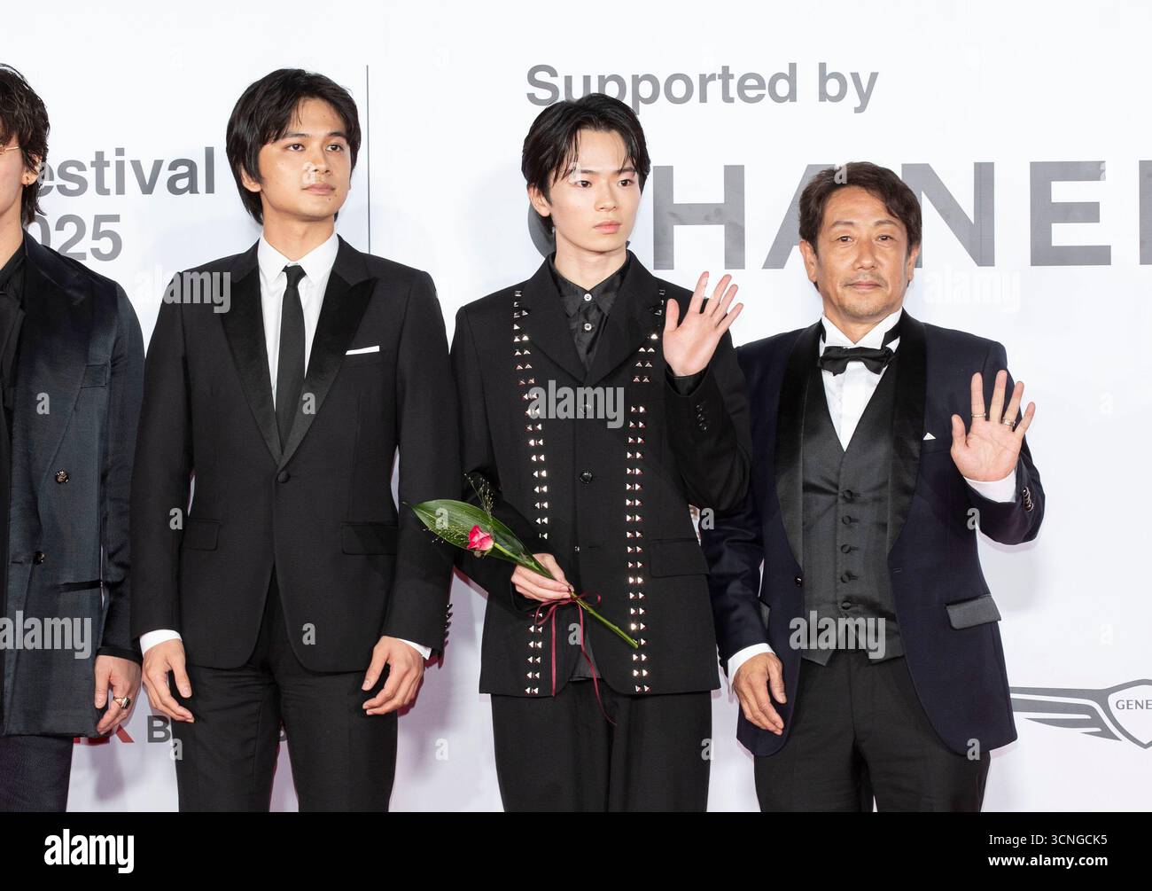 17 Sep 2025 - Busan, South Korea : Japanese actors Akira Morii, Kato ...