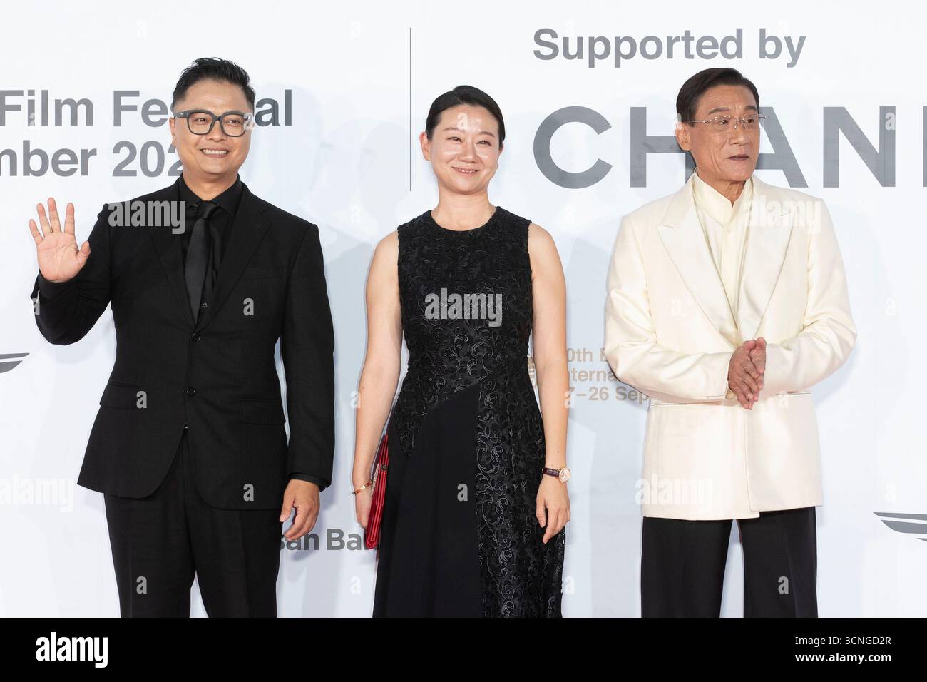 17 Sep 2025 - Busan, South Korea : (L to R) Director Larry Yang, Film ...