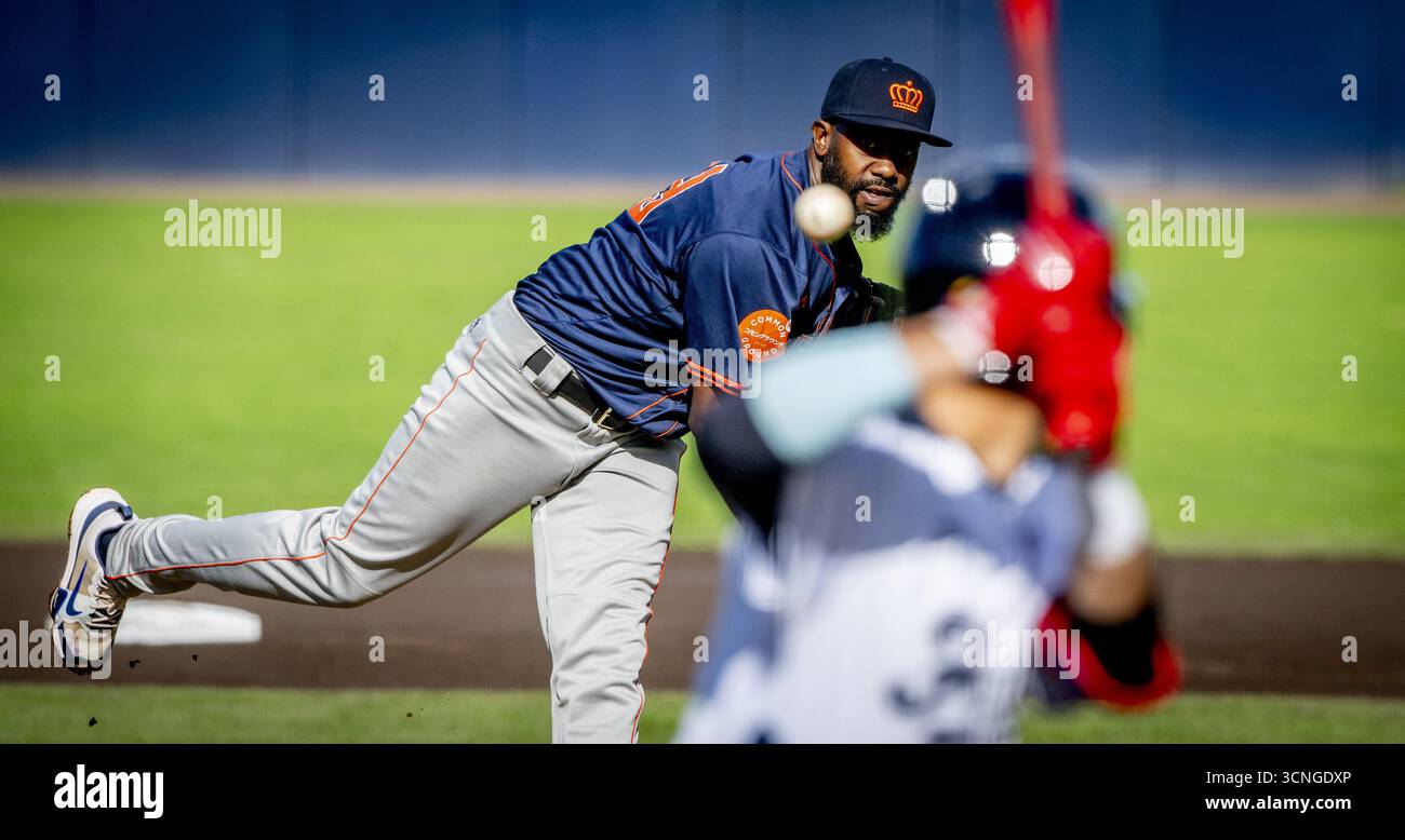 ROTTERDAM - MARTIS Shairon of the Netherlands in action against France ...