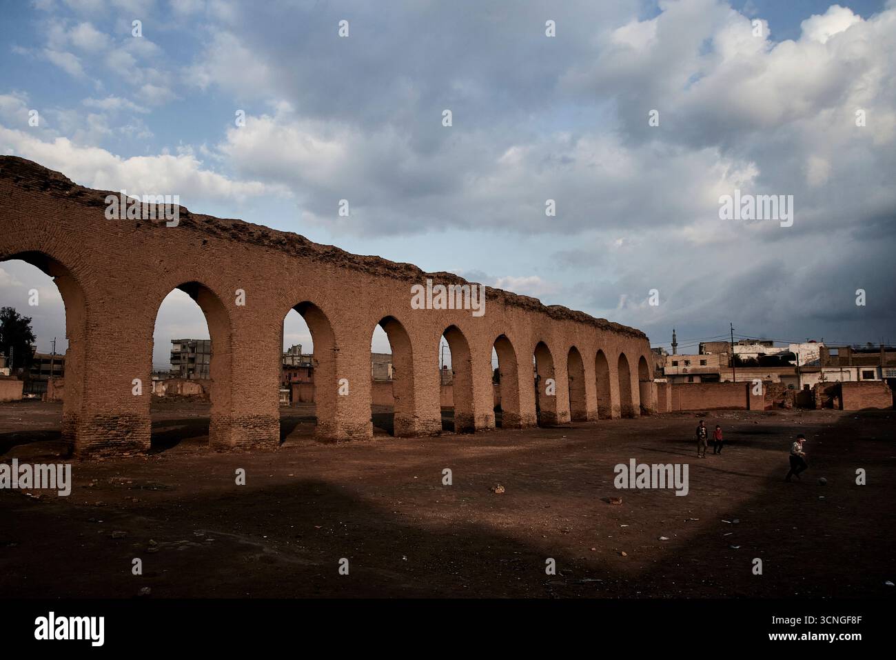 Raqqa, Syria. 08th Feb, 2025. Raqqa, February 8, 2025 - Ruins of the ...