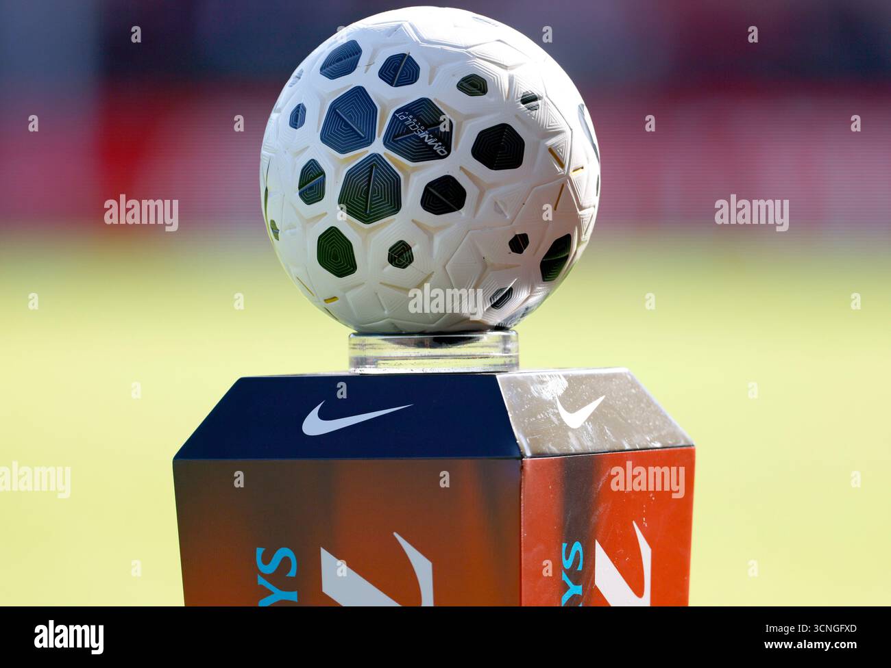 The match ball on display ahead of the Barclays Women's Super League ...
