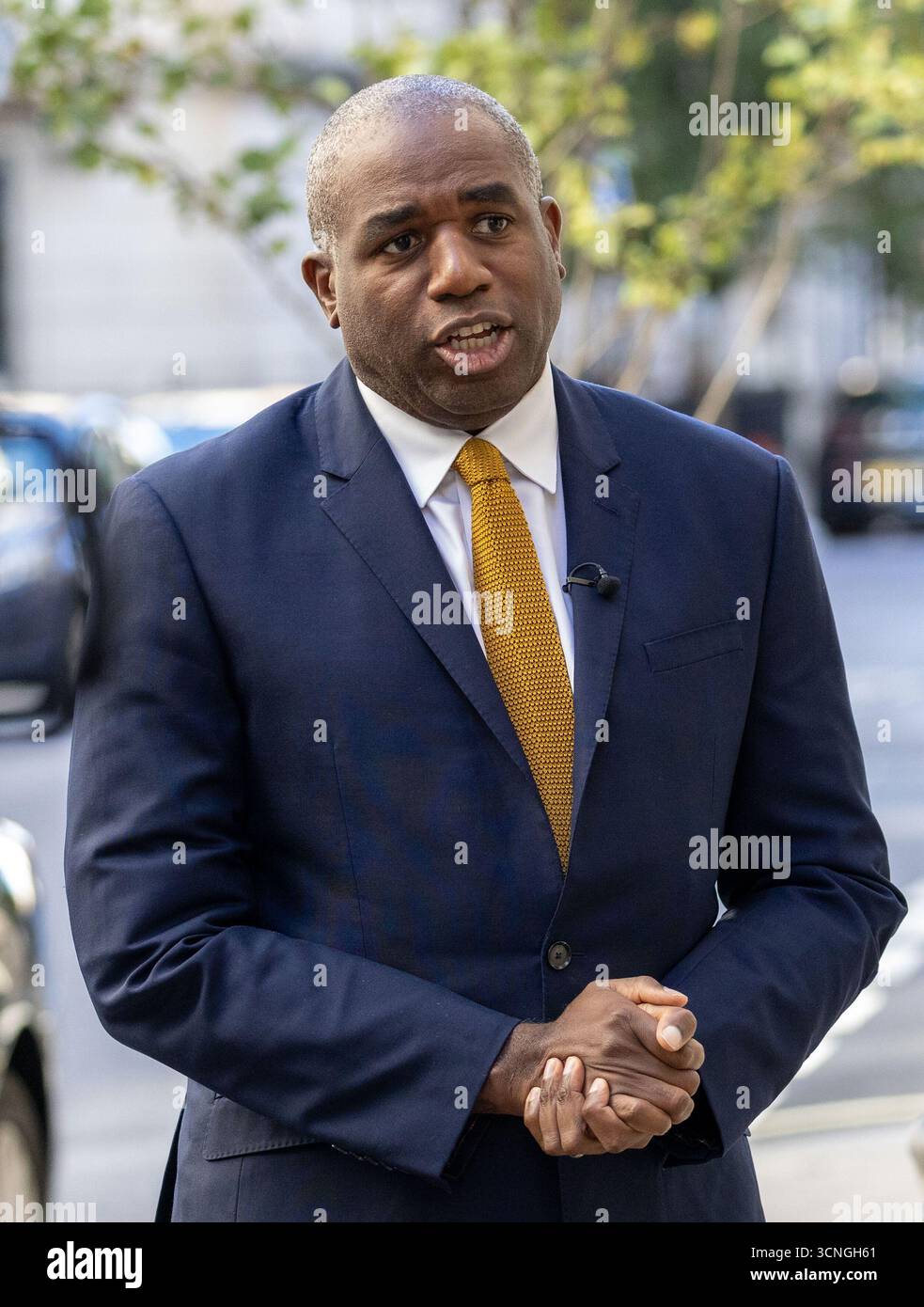 London, United Kingdom. September 21 2025. Deputy Prime Minister and ...