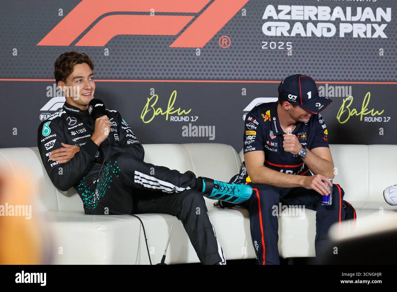 Red bull and mercedes f1 2025 hi-res stock photography and images - Alamy