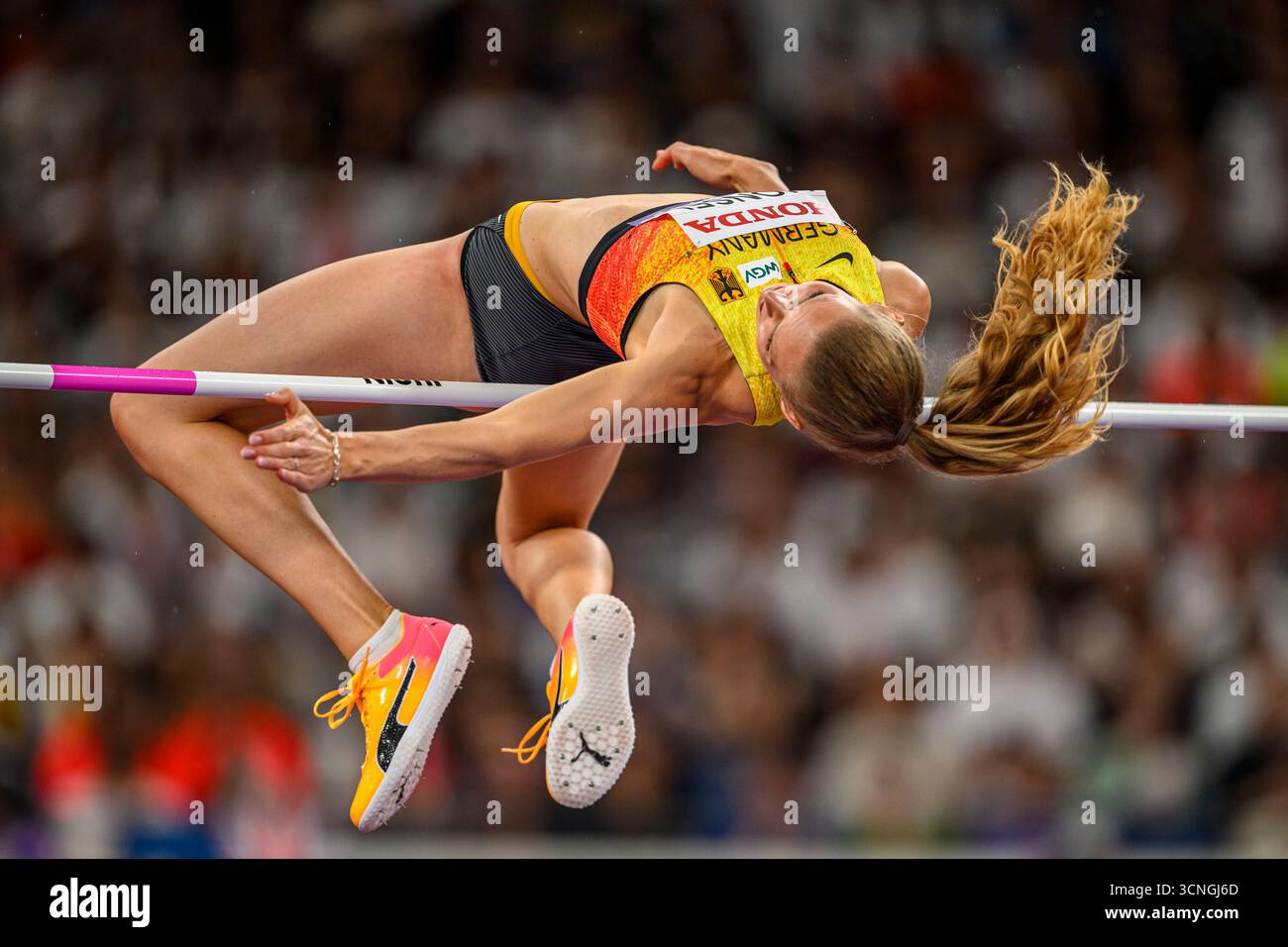 Christina Honsel (GERMANY, TV Wattenscheid 01, High Jump Women) JPN ...