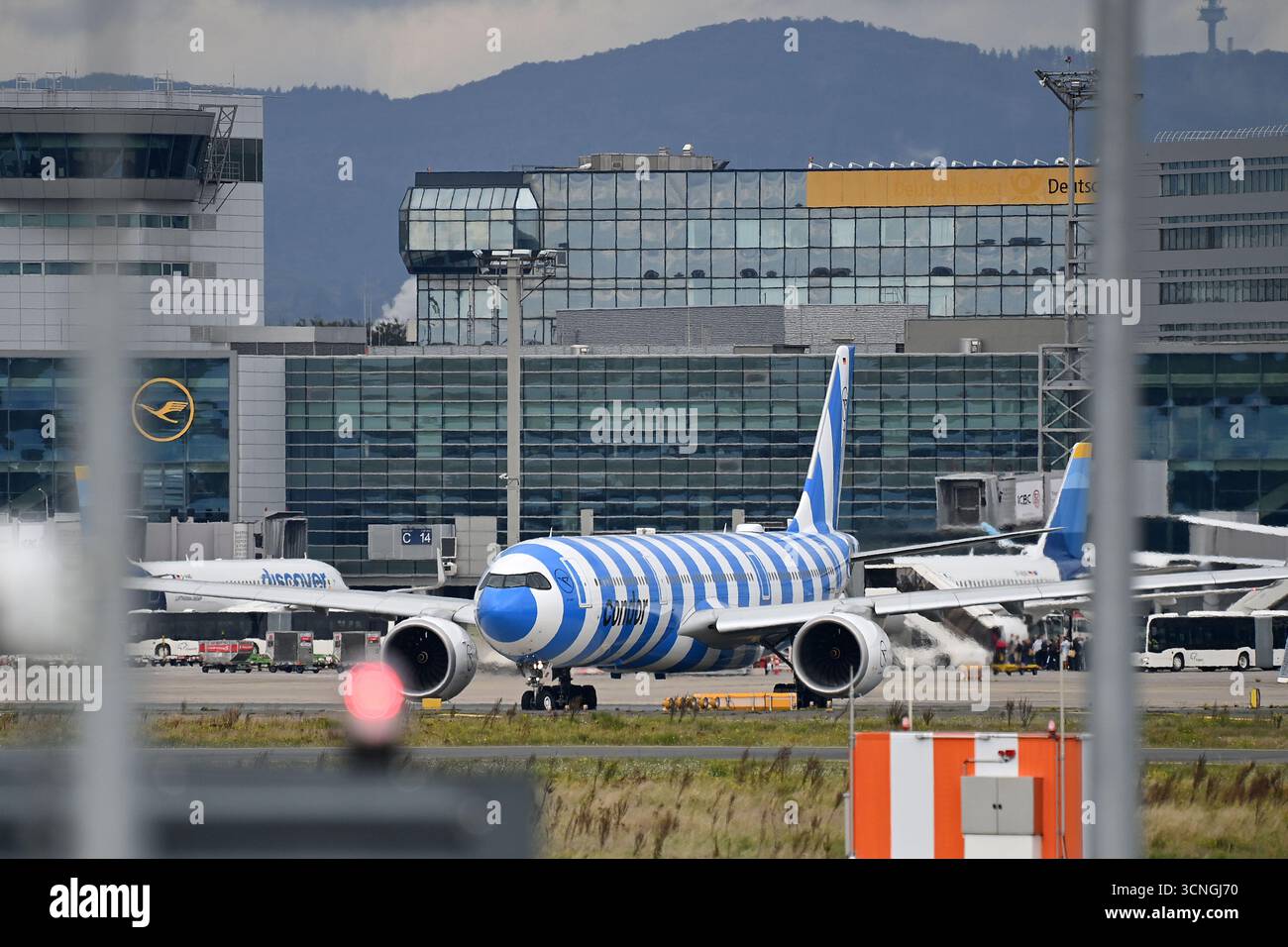 A Condor passenger jet at Frankfurt Airport Fraport Stock Photo - Alamy