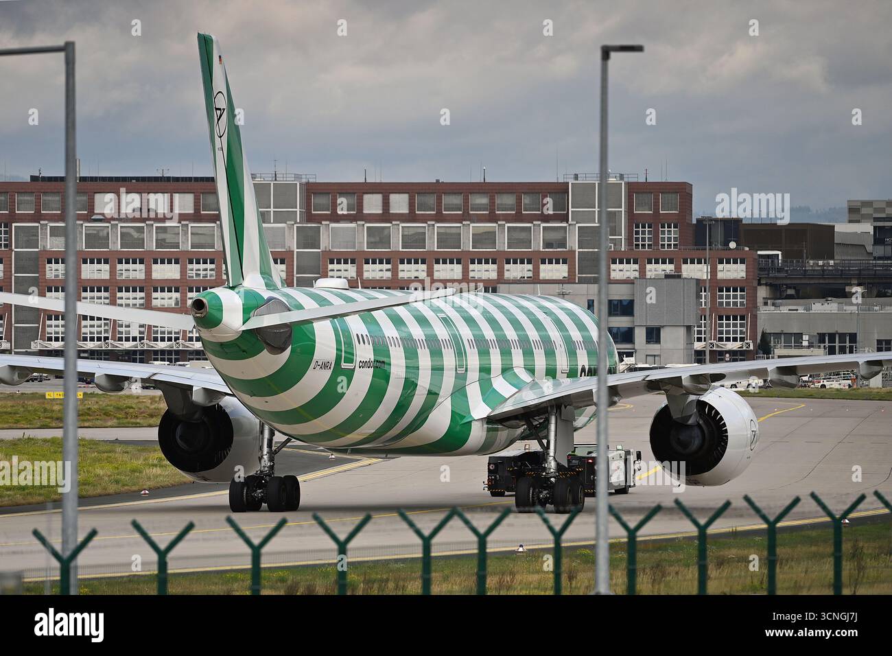 A Condor passenger jet at Frankfurt Airport Fraport Stock Photo - Alamy