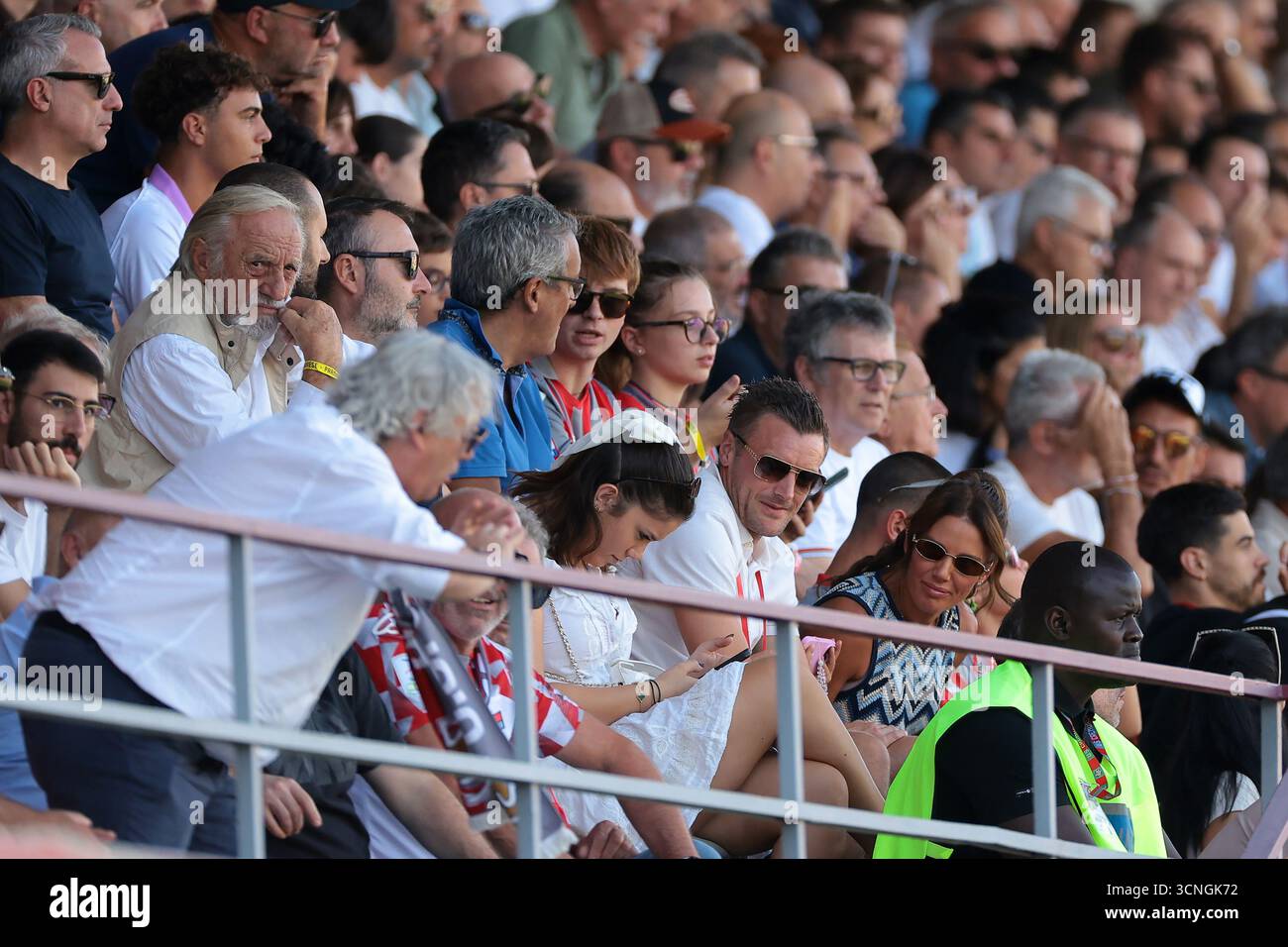 Cremona, Italy, 21st September 2025. Jamie Vardy of US Cremonese and ...