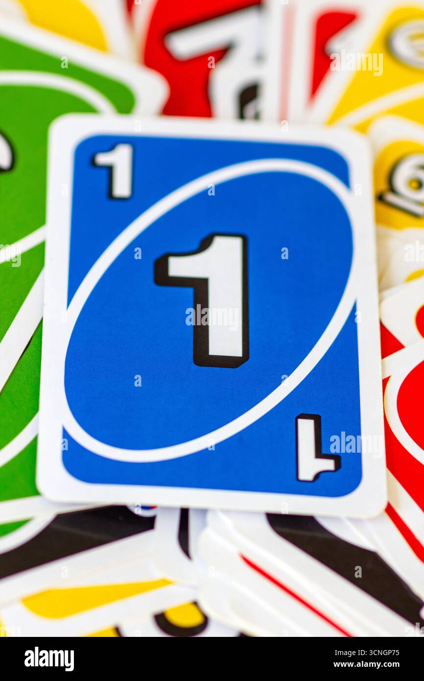 1 uno hi-res stock photography and images - Alamy