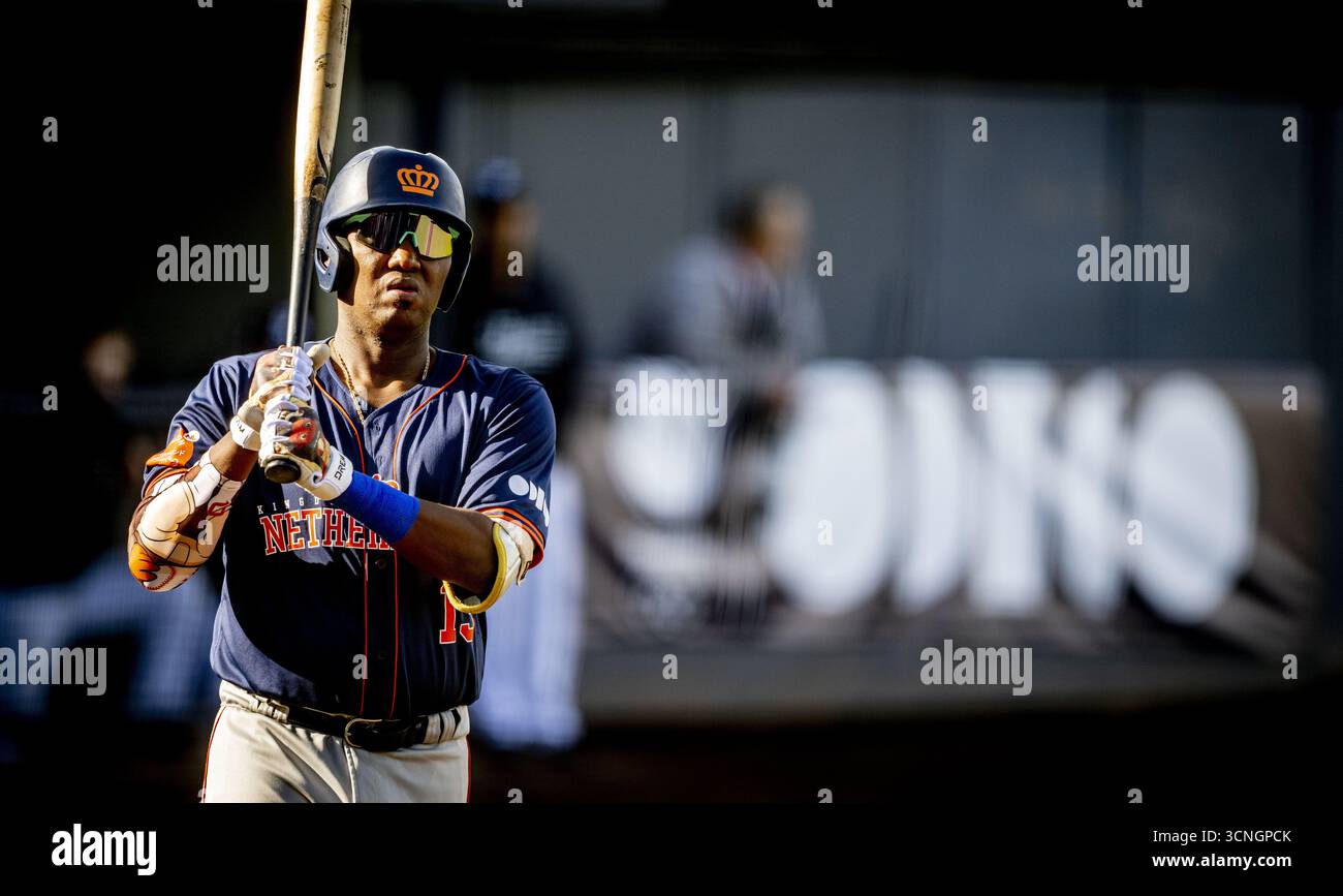 ROTTERDAM - PROFAR Juremi of the Netherlands in action against France ...