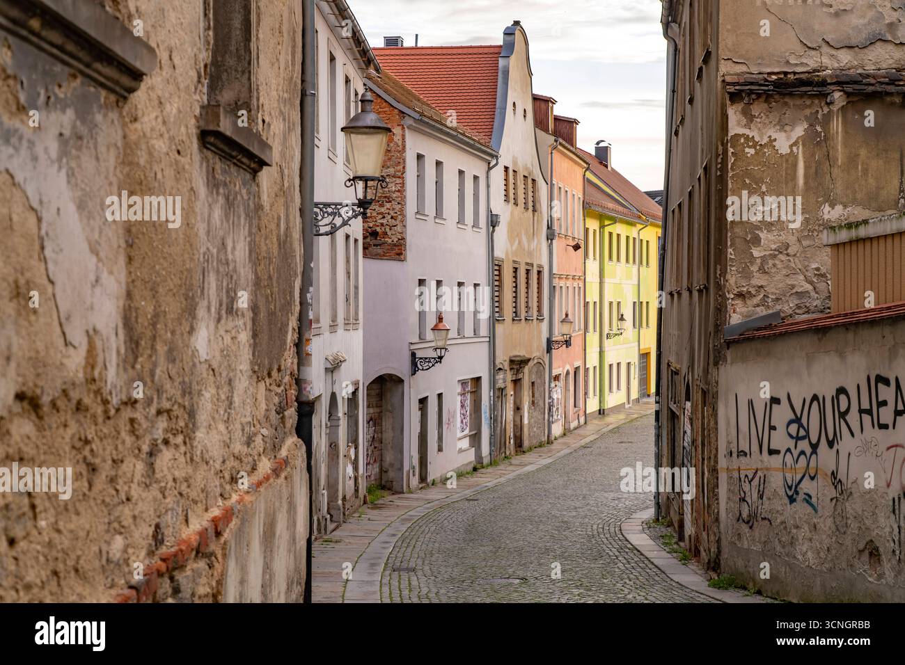 Zittau Altstadt Die Altstadt von Zittau, Oberlausitz, Sachsen ...