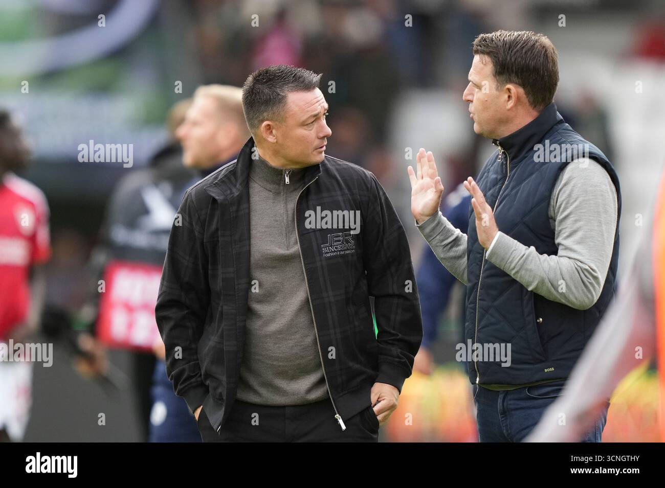 Thomas Noergaard coaches Soenderjyske and Vejle's sports director ...