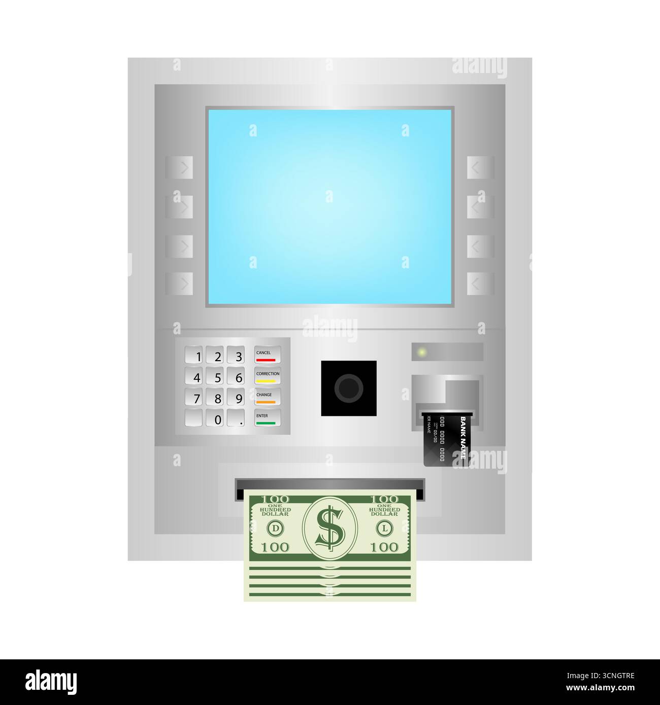 Atm machine out of service Stock Vector Images - Alamy