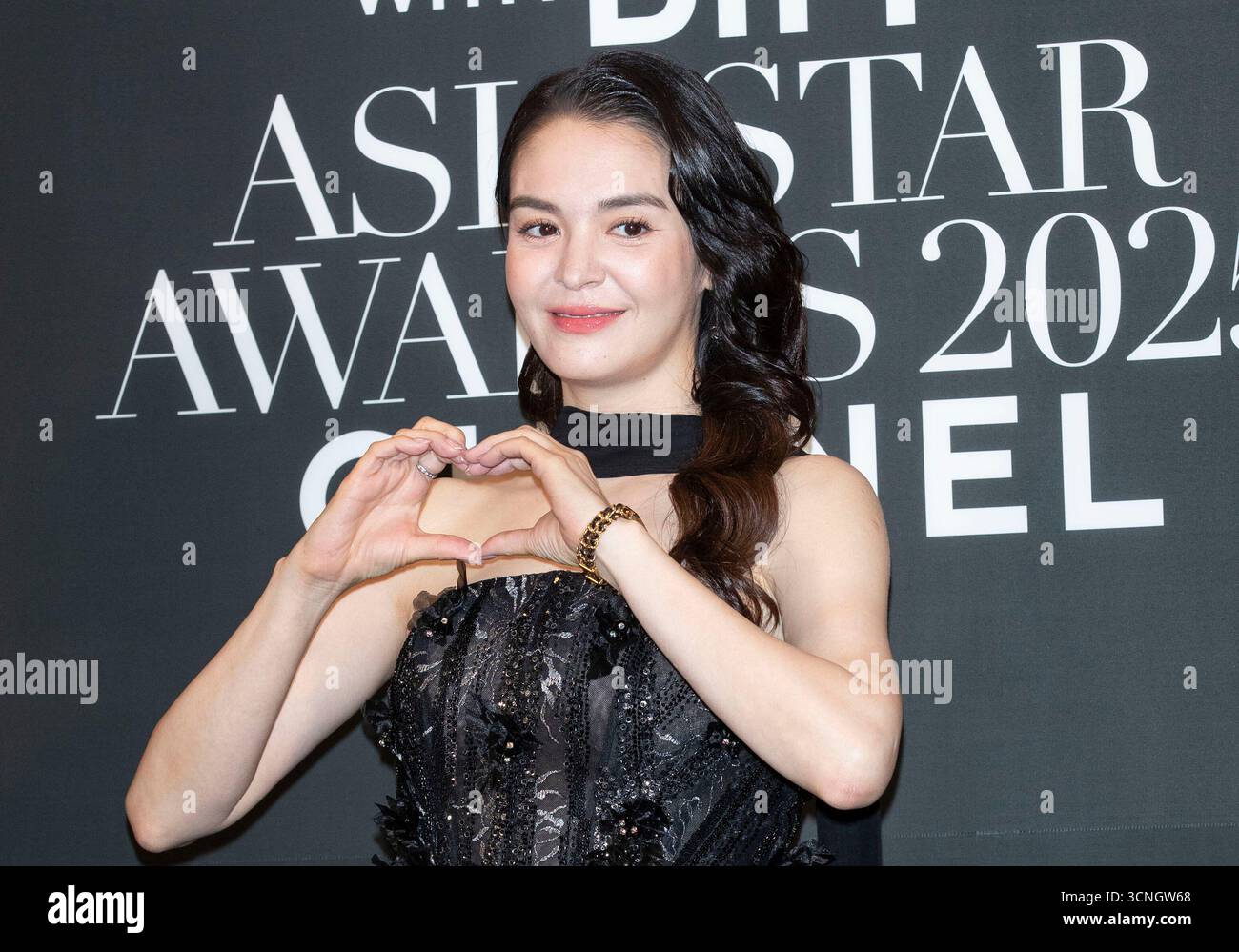18 Sep 2025 - Busan, South Korea : Taiwanese actress Sandrine Pinna ...