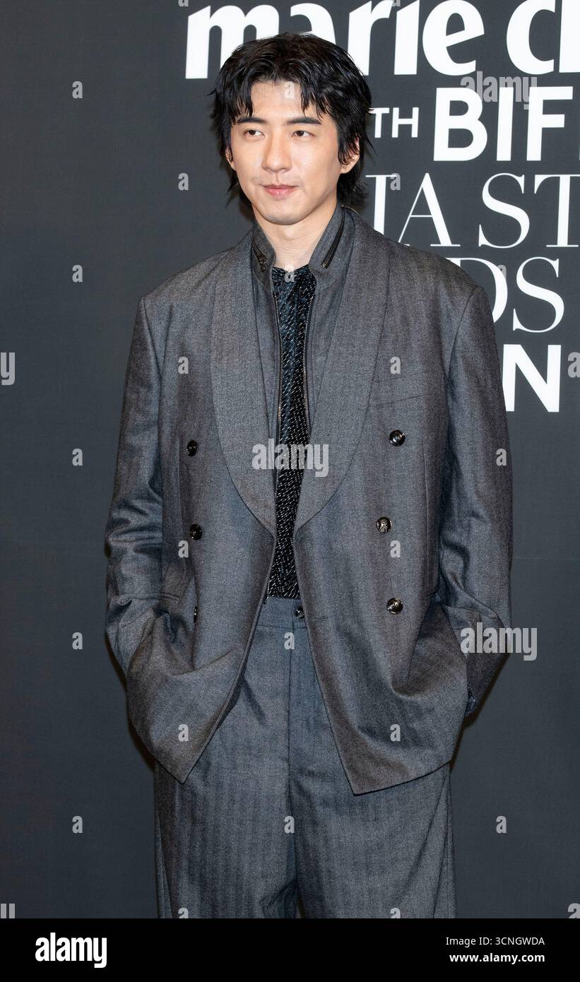 18 Sep 2025 - Busan, South Korea : Taiwanese Fu Meng-po, attends red ...