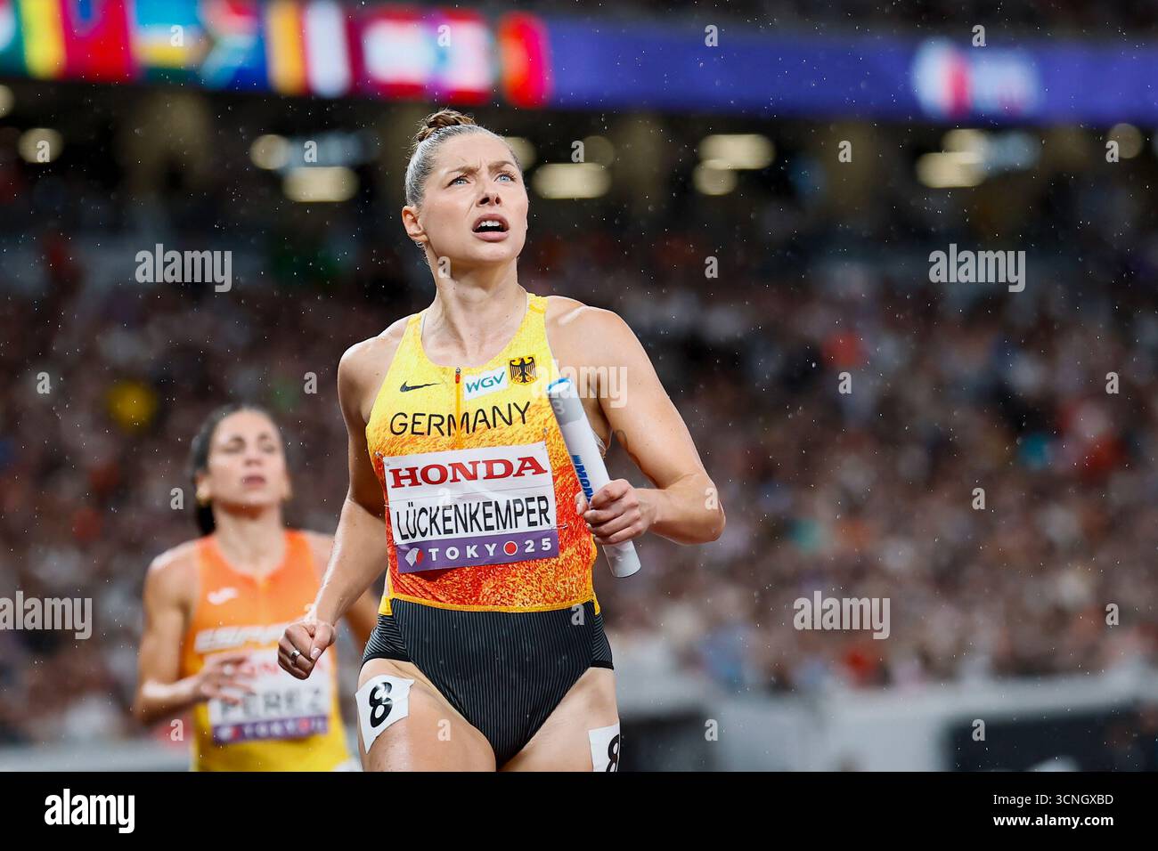 Noch etwas ungl?ubig: Die 4x100m-Staffel gewinnt Bronze: Rebekka Haase ...