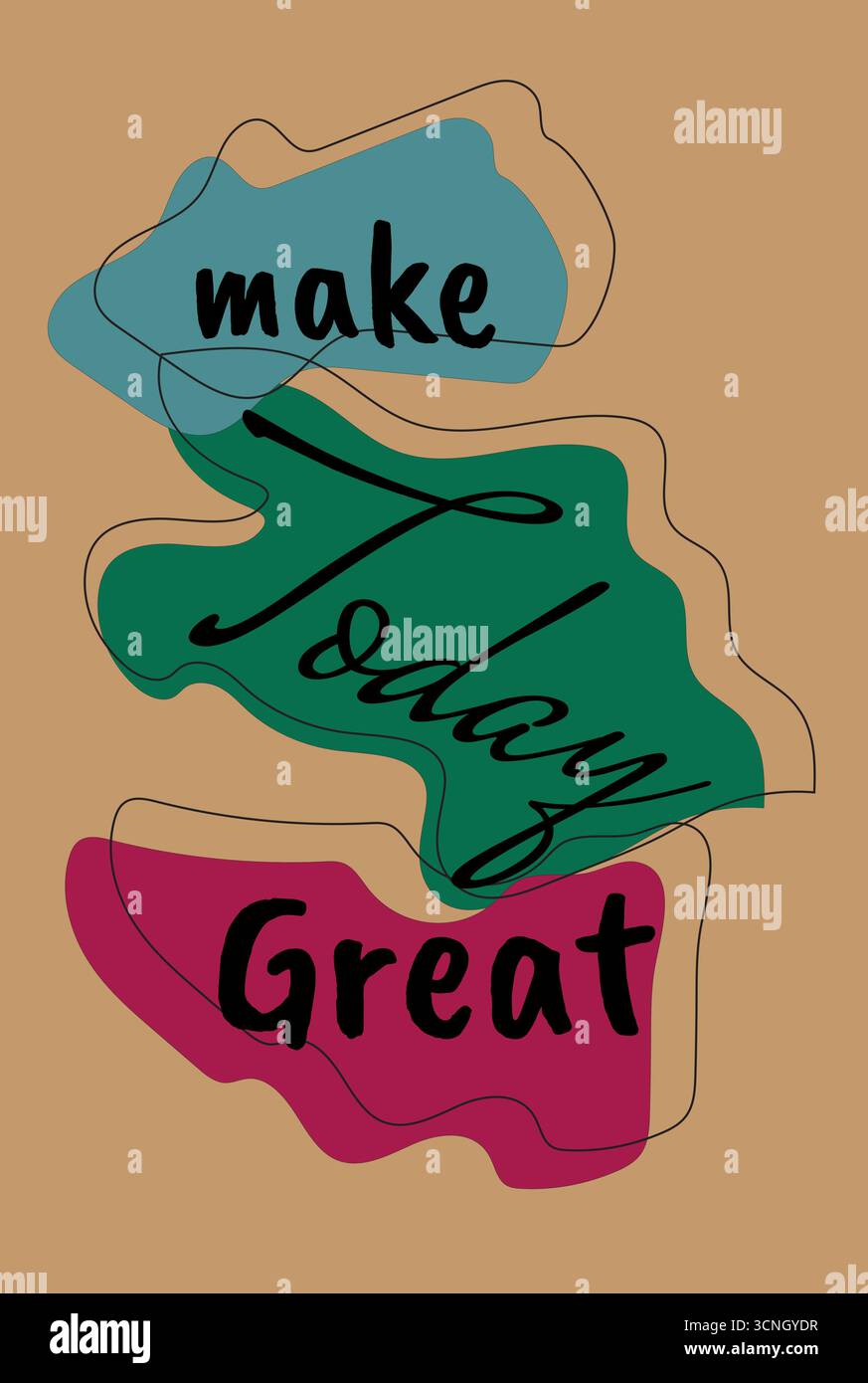 The great green wall poster Stock Vector Images - Alamy