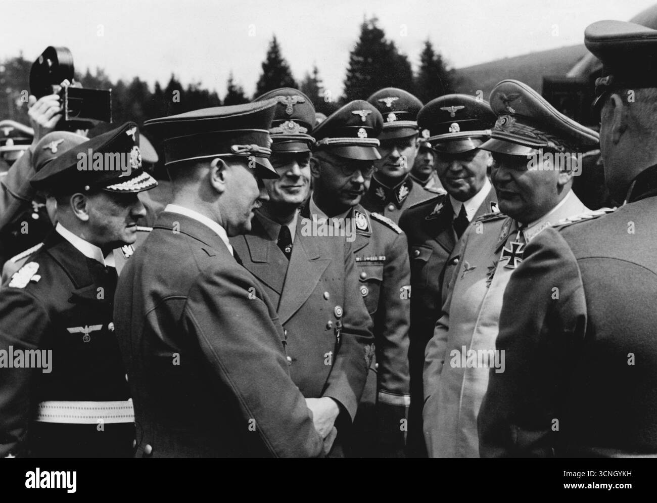 Hermann goering wilhelm keitel heinrich himmler and adolf hitler Black ...