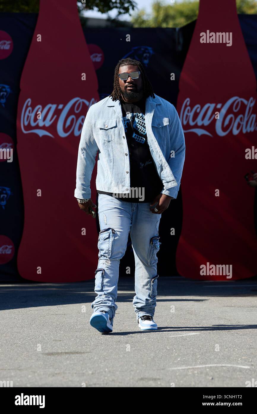 Carolina Panthers defensive tackle Bobby Brown III arrives at Bank of ...