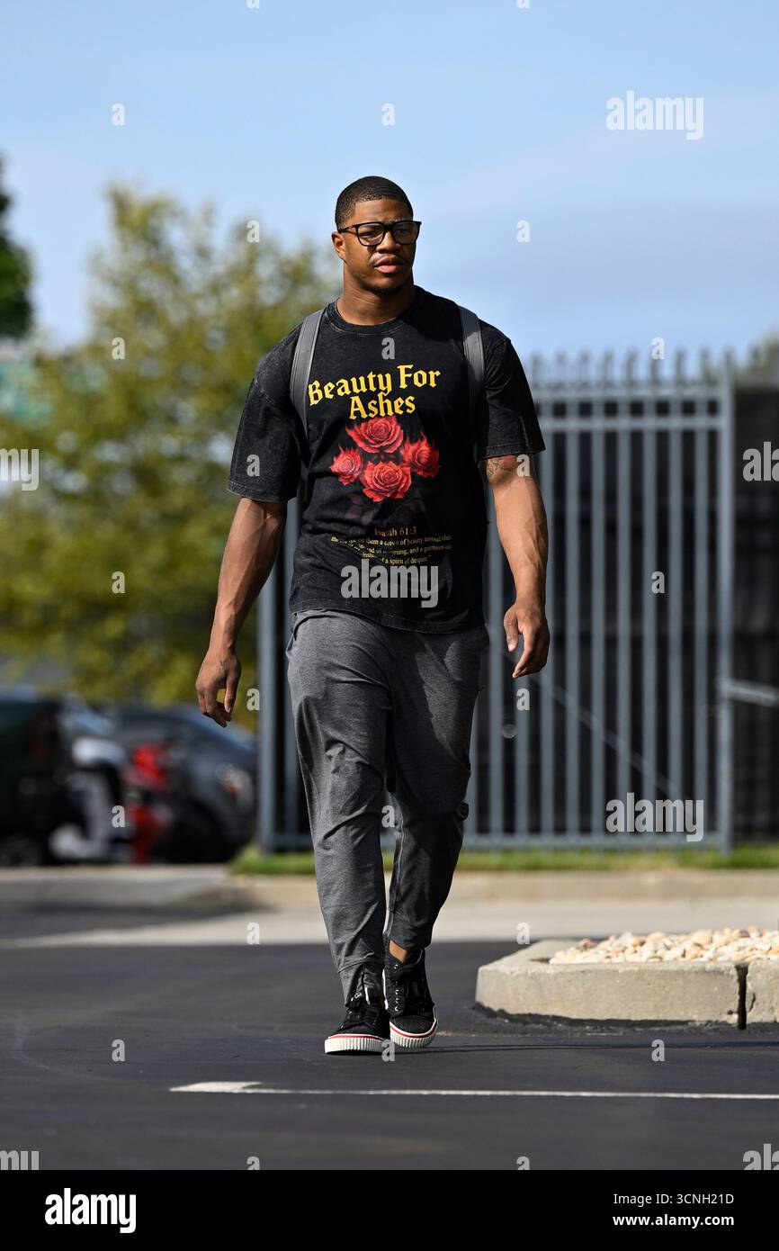 Philadelphia Eagles linebacker Nolan Smith arrives at Lincoln Financial ...