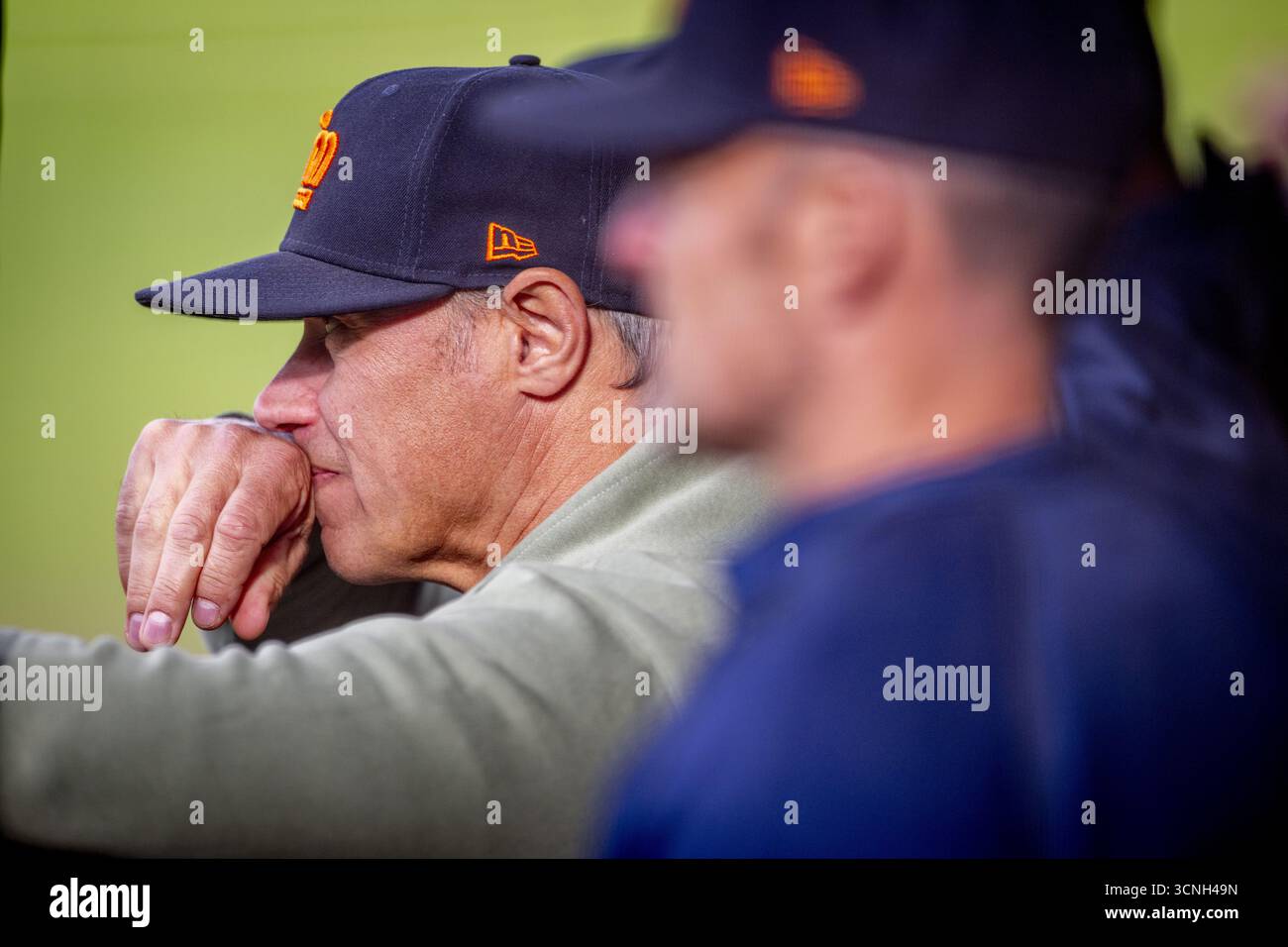 ROTTERDAM - Coach 'T HOEN Evert-Jan of the Netherlands in action ...