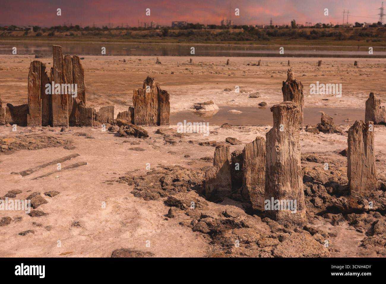 Saline salt lake elton hi-res stock photography and images - Alamy