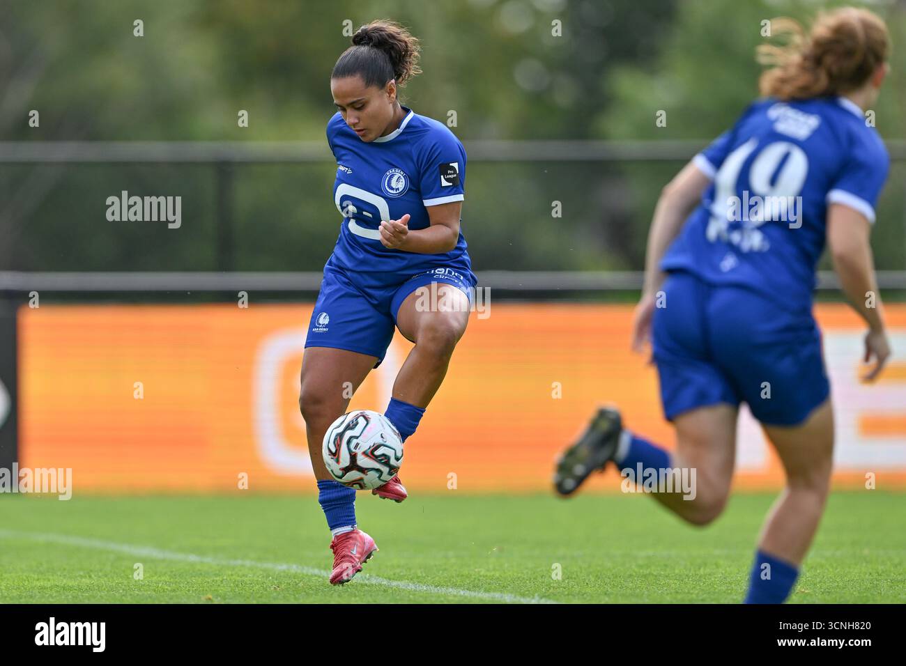 Anissa Giuga (10) of KAA Gent ladies pictured during a female soccer ...