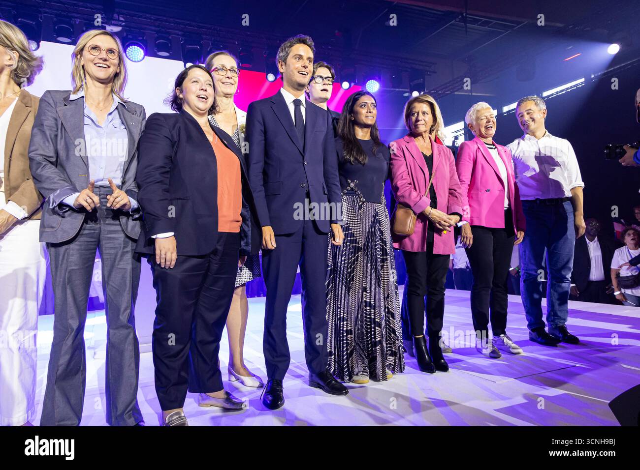 Agnes Pannier- Runacher, Fabienne Keller, Gabriel Attal, Prisca ...