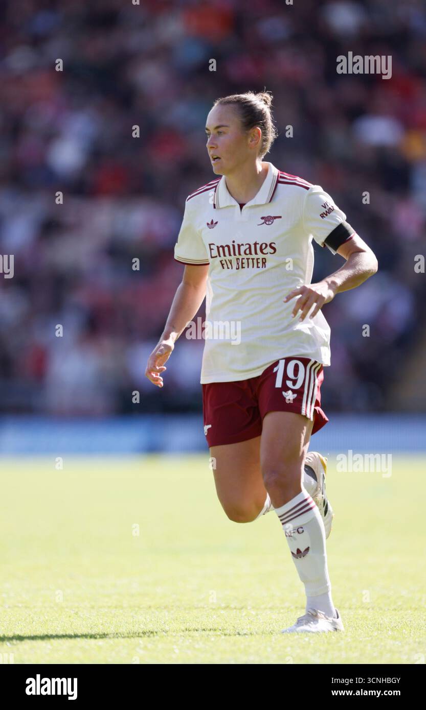 Arsenal's Caitlin Foord during the Barclays Women's Super League match ...