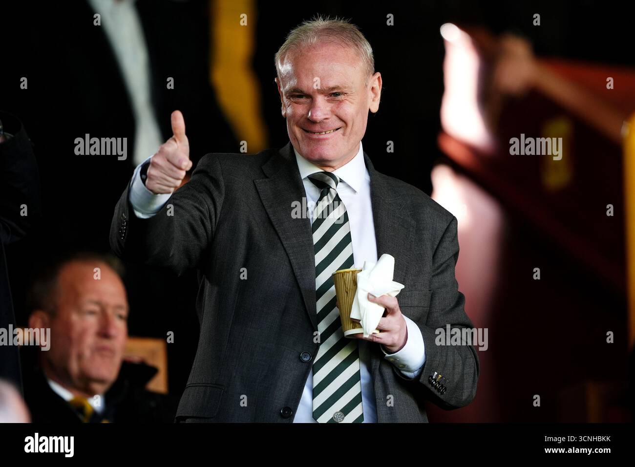 Celtic Chief Financial Officer Christopher McKay during the Premier ...