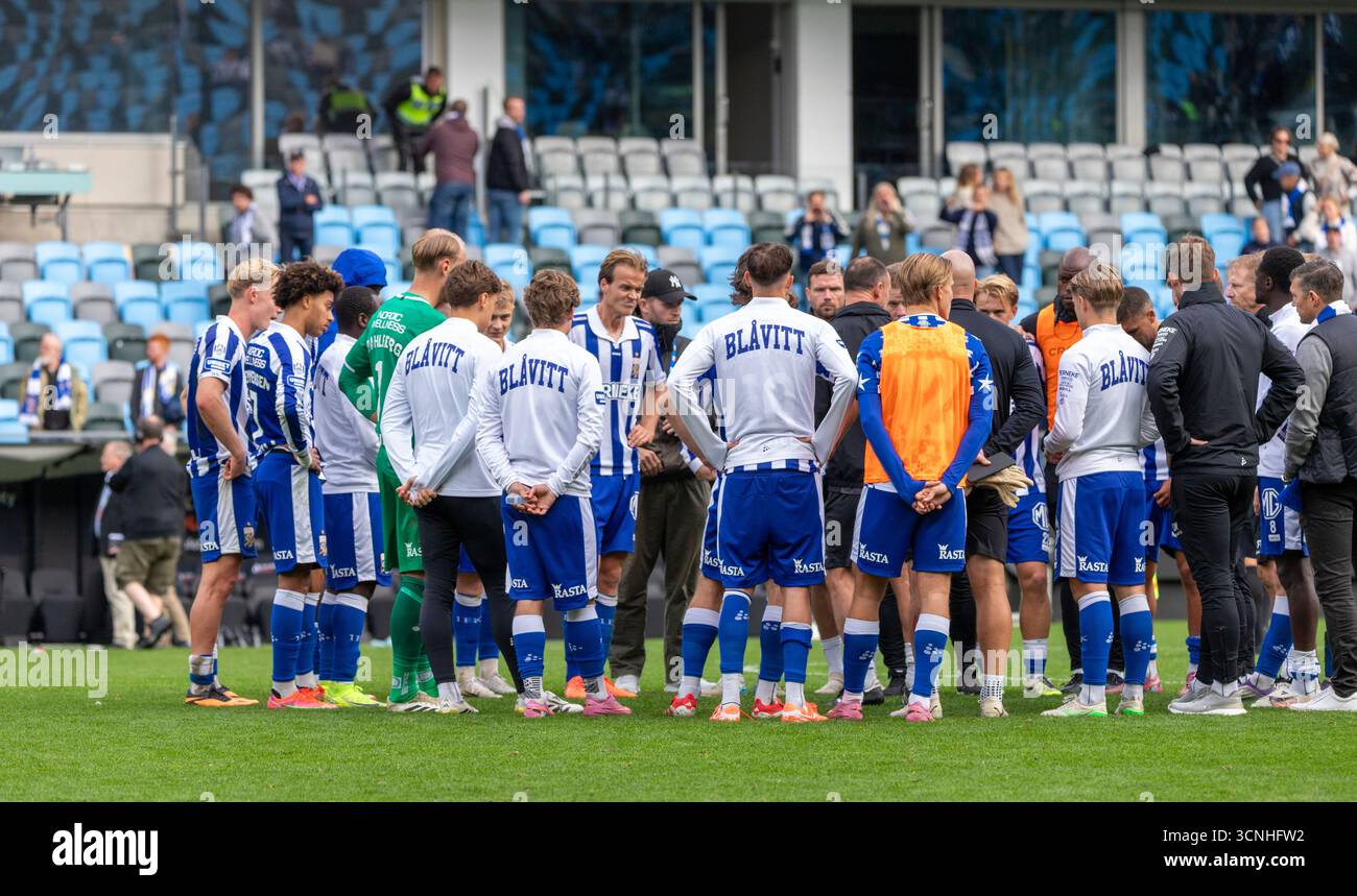Gothenburg, Sweden. 21st Sep 2025. Moment in second half of match ...