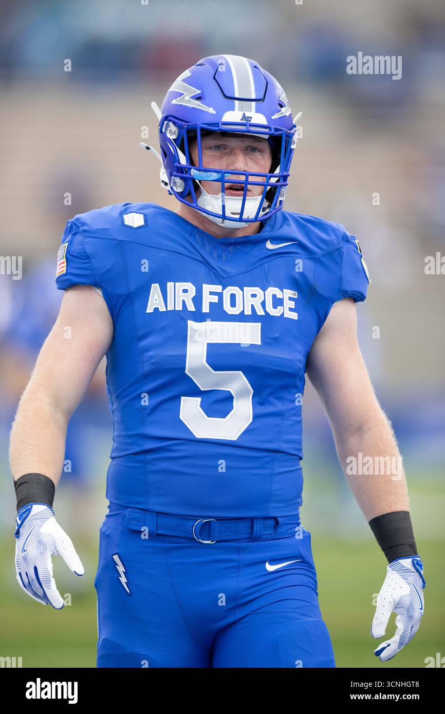 September 20, 2025: Air Force fullback Dylan Carson (5) during a ...