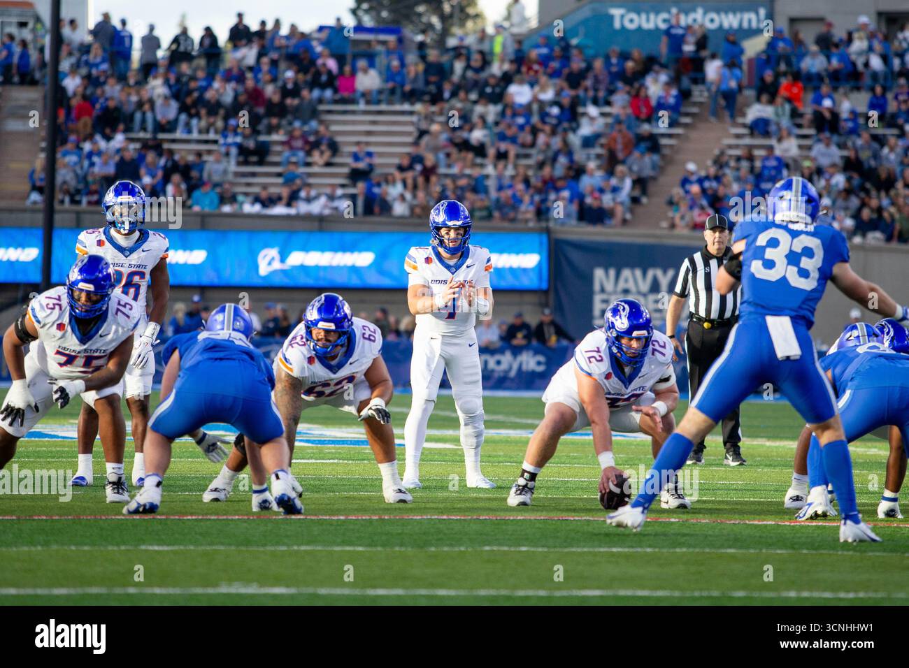 September 20, 2025: Boise State quarterback Maddux Madsen (4) takes a ...