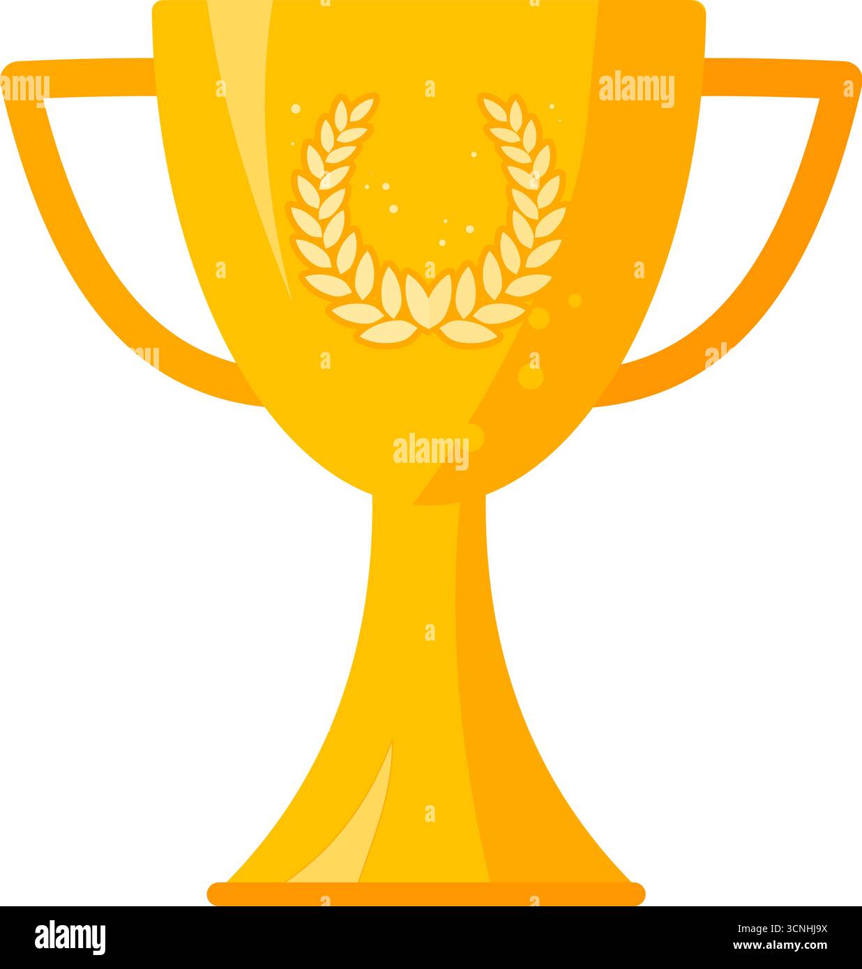 Gold laurel wreath vector vectors hi-res stock photography and images ...