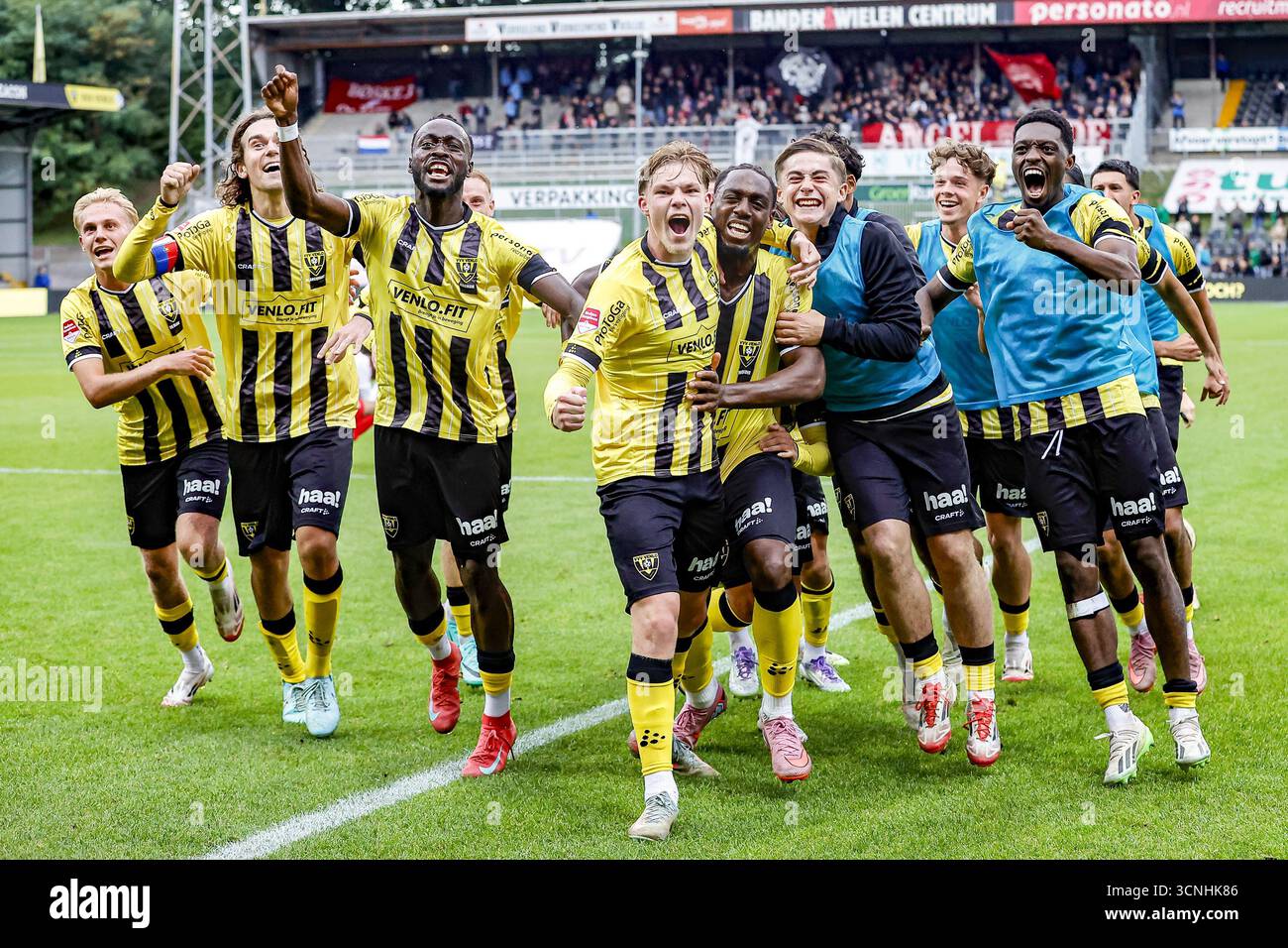 VENLO , 21-09-2025 , Seacon Stadium - De Koel , season 2025 / 2026 ...